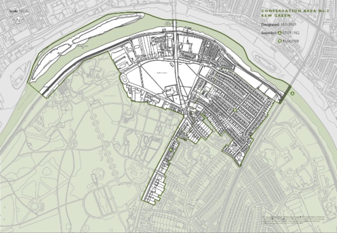 Kew Green Conservation Area No. 2 - London Borough of Richmond upon Thames